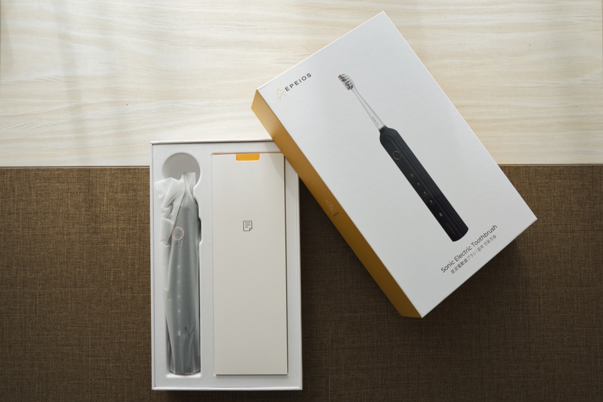 コスパ最強！「Epeios（エペイオス）ET003」音波電動歯ブラシレビュー｜使用感や検証 | cotolia